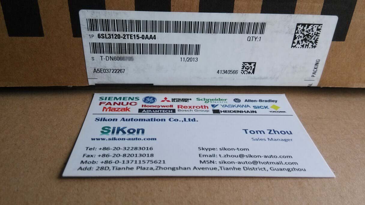 6SL3120-2TE15-0AA4 Siemens 6SL31202TE150AA4 S120 Motor Module